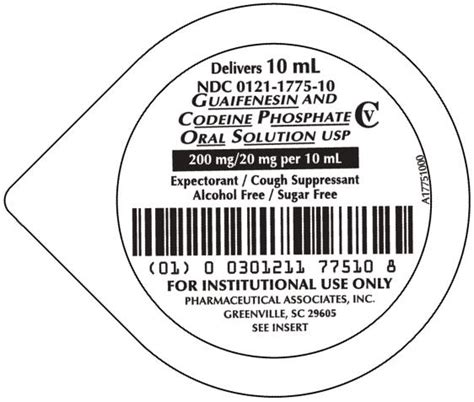 Codeine Guaifenesin Cough Syrup