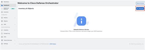 Deploy A Cloud Delivered Fmc Cdfmc In Cisco Defense Orchestrator Cdo