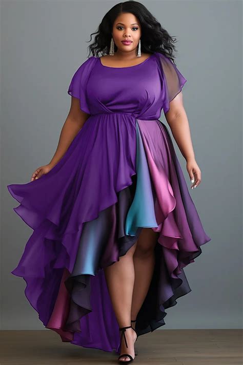 Purple Plus Size Dresses For Weddings Dresses Images 2024