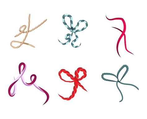 Premium Vector Collection Of Knots