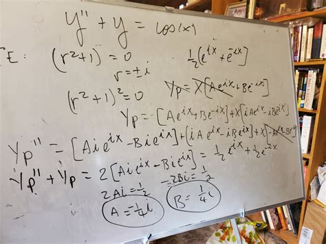Annihilator Method And Undetermined Coefficients Mth 345 Differential Equations