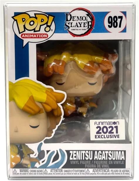 Funko Pop Demon Slayer Zenitsu Agatsuma 987 Funimation 2021 Exclusive