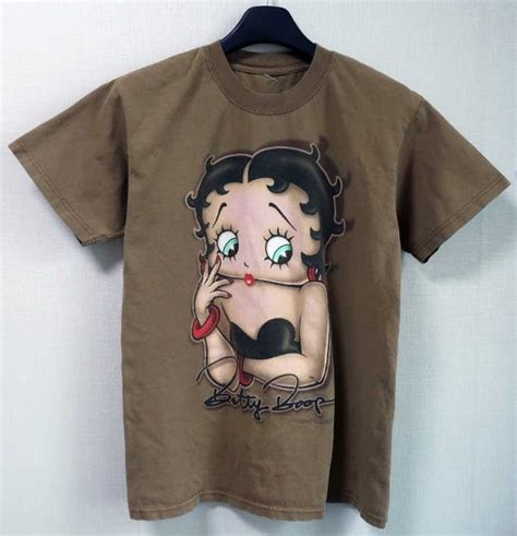 Band Tees × Designer × Vintage Vintage Betty Boop T Shirt Betty Boop