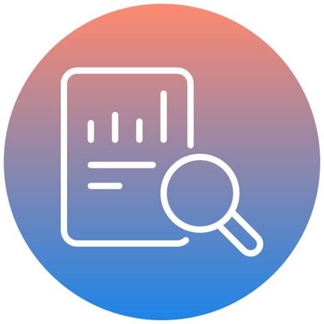 Analysis Generic Gradient Fill Icon Analysis Generic Gradient Fill Icon