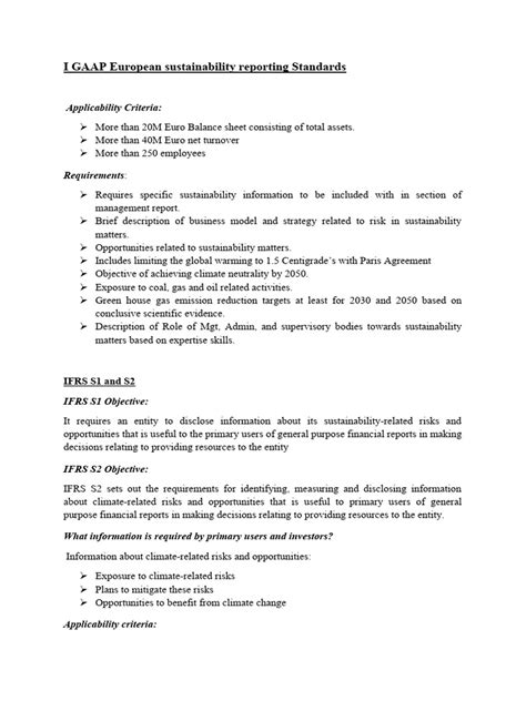 Isl Comparison With Sustainability Pdf International Financial