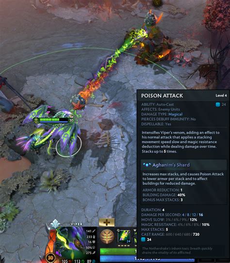 Vipers Poison Attack Range Isnt 600640680720 · Issue 8597