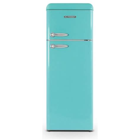 SCHNEIDER SCDD208VACA Réfrigérateur 2 portes Vintage 211L 172 39