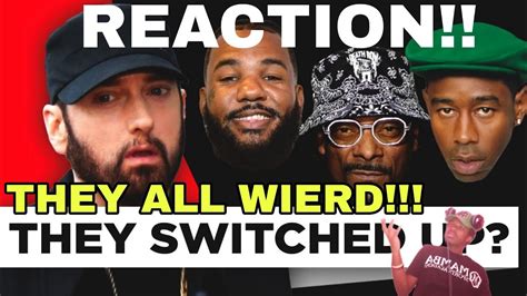 Why Is Everybody Dissing Eminem Reaction Lol They Are Wierd Bruh