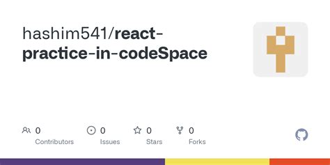 Github Hashim541react Practice In Codespace
