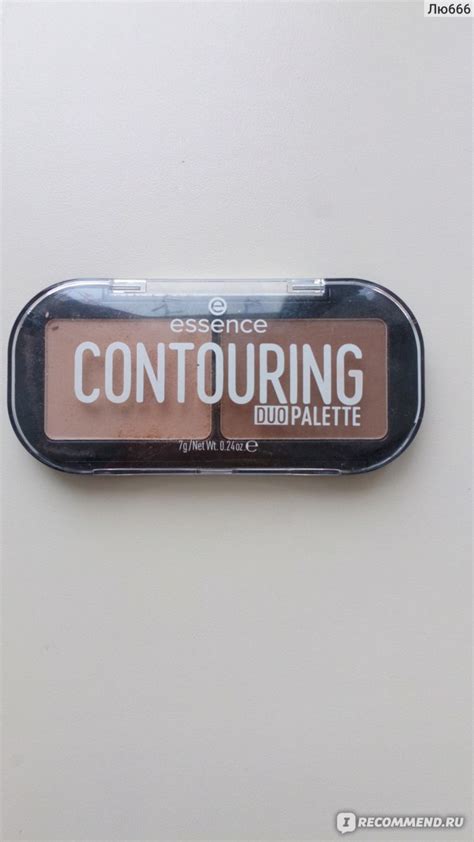 Контурирующая пудра Essence Contouring duo palette - «Идеальный контур ...