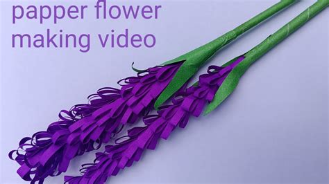 How To Make Beutiful Papper Flower Youtube
