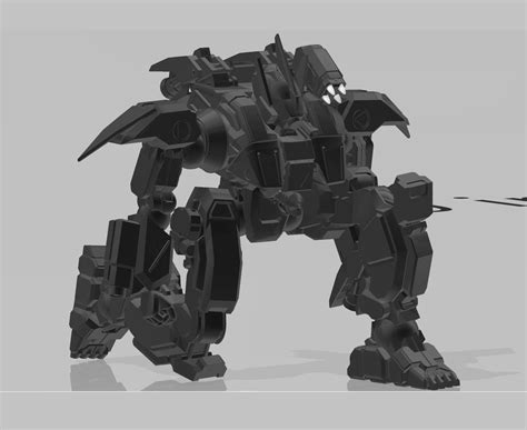 3d File American Mecha Hades Light Mech 🪖 ・3d Print Design To Download