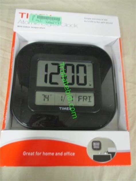 Timex Atomic Digital Clock Live And Online Auctions On