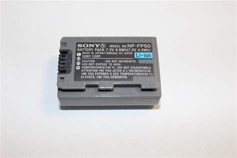 Batterie Sony NP-FP50 (occasion) - Déstockage batterie - Horus-Store