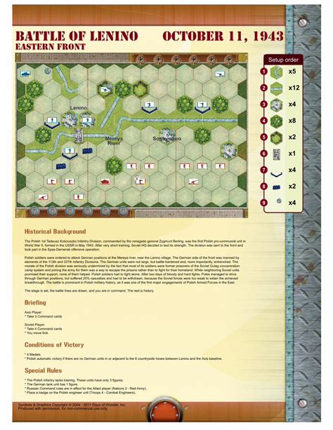 PDF Memoir 44 Lenino Scenario DOKUMEN TIPS