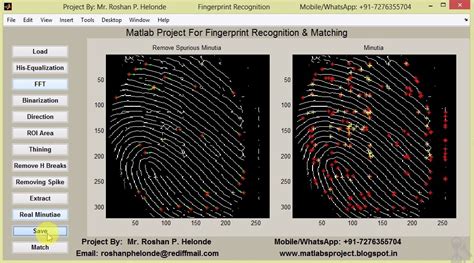 Matlab Code For Fingerprint Recognition And Matching Using Image
