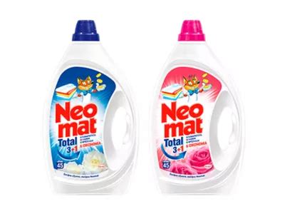 Neomat Gel 2σε1 γενικής χρήσης|Ισχυρό απορρυπαντικό ρούχων