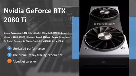 Best Nvidia Geforce Graphics Cards Ppt