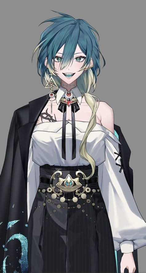 Pin By ชาญณรงค์ วงศ์ราชพรม On Vtuber In 2025 Model Anime Guys Shirtless Gothic Models