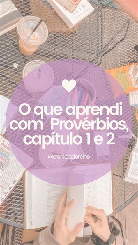 Leitura Bíblica De Provérbios 💗 Leituras Bíblicas Proposito De