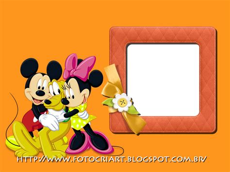 Fotocriart Molduras Do Mickey E Sua Turma