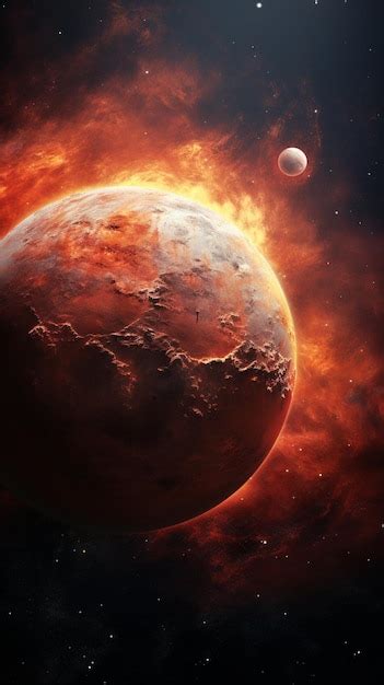 Premium Ai Image Mercury Planet Generative Ai