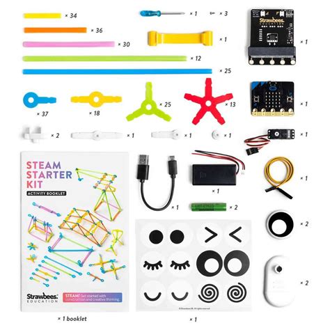 Strawbees Steam Starter Robotics Microbit Geyer Instructional Products