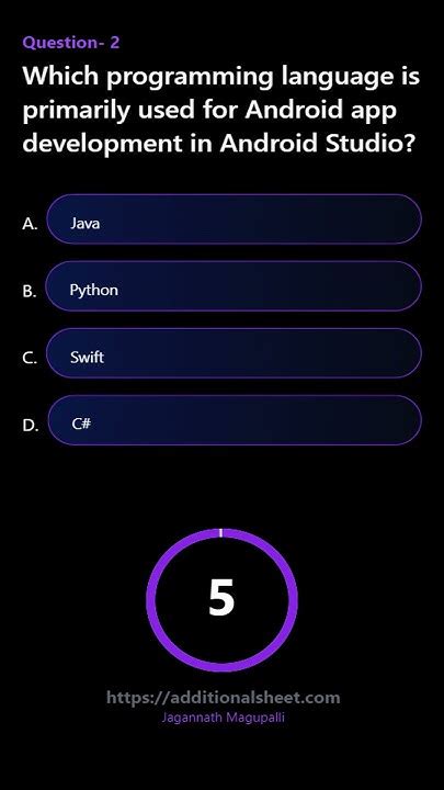 Which Programming Language Is Primarily Used For Android App