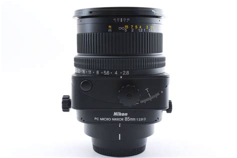 【目立った傷や汚れなし】【極上美品】 ニコン Nikon Pc Micro Nikkor 85mm F28 D 動作確認済み 965の落札
