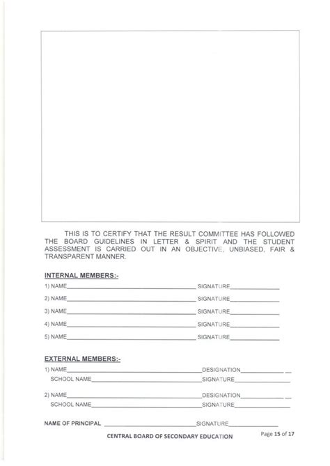 Policy For Tabulation Of Marks Class 10 Board Exams 2021 By Cbse