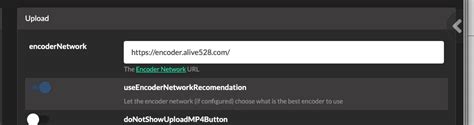 Will Not Save My Encoder Url When Networkencoder Is Selected · Issue