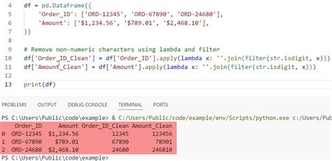 How To Remove All Non Numeric Characters In Pandas
