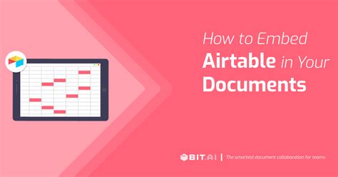 Love Using Airtable Spreadsheets Learn How To Easily Embed These