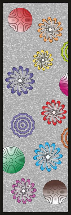 Wardrobe Door Partition Wall Glass Design Cdr Vector Stock Vector