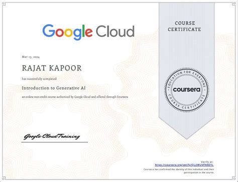 rajat kapoor on linkedin learningcontinues generativeai coursera