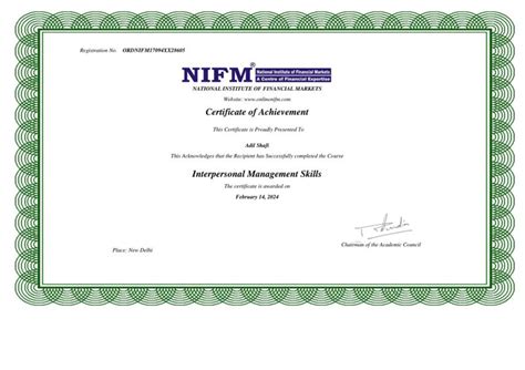 Adil Shafi On Linkedin Sucessful Completed The Nifm Beginning Module
