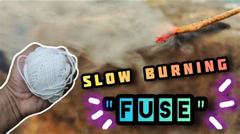 MAKING OF SLOW BURNING FUSE | #experiment #pyrotechnic #crackers #fuse #trending #fireworks # ...
