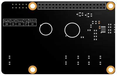 Iic X Rgb Lcd Keypad Hat For Raspberry Pi Wiki Dfrobot