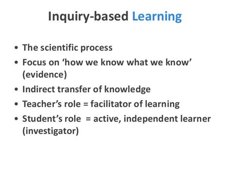 Inquiry Based Science Education How To Implement Ibse In Your Lesson