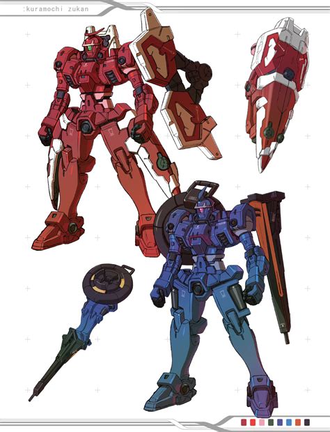 Vayeate And Mercurius Gundam And 1 More Drawn By Kuramochi Kyouryuu