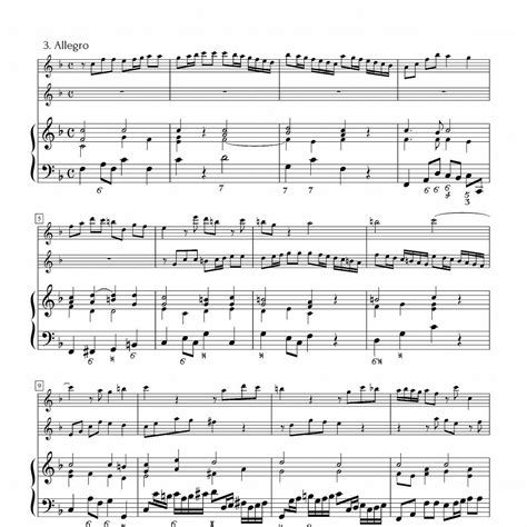 テレマンアルトリコーダーオーボエまたはテナーリコーダーと通奏低音ための トリオソナタ ヘ長調TELEMANN Sonata in F