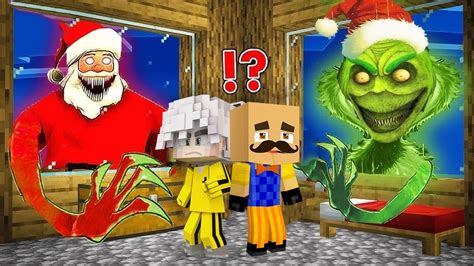 მკვლელი თოვლის ბაბუა და გრინჩი მაინქრაფთში Youtube