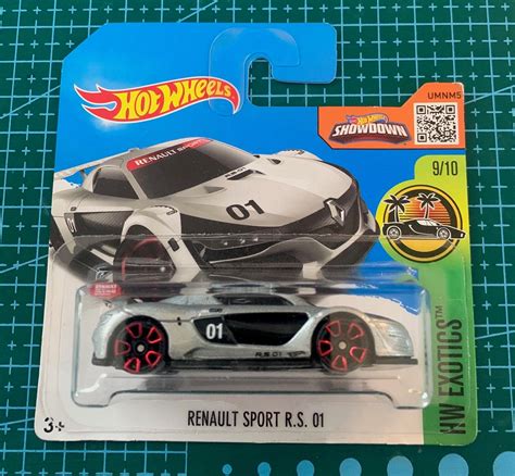 Hot Wheels Renault Sport R S 01 Silver With Black Red Decals 2016 Hw