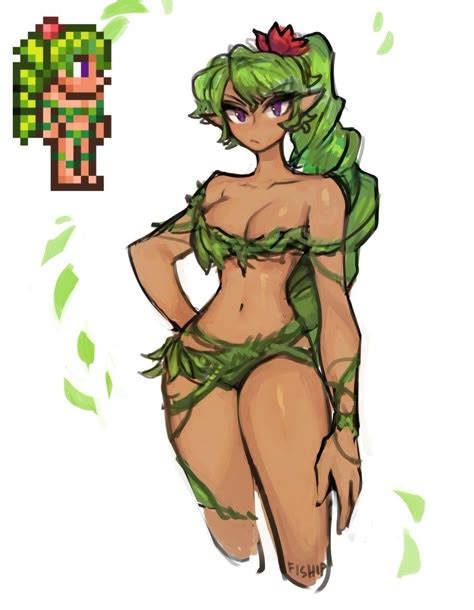 Dryad Terraria Art