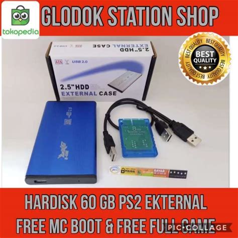 Promo Promo Hardisk Ps2 Ekternal 60gb Mc Boot Free Full Game