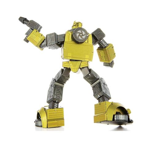 Metal Earth Transformers Bumblebee Color 3d Metal Model Kit