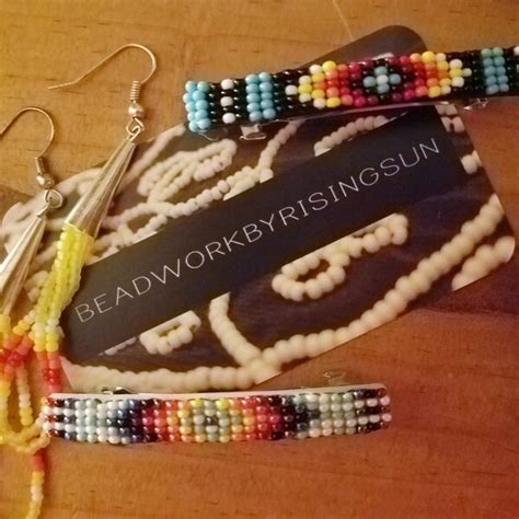 Red Native American Beaded Sunglasses Etsy