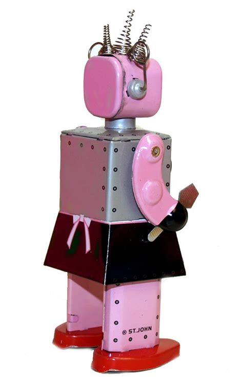 Roxy Robot Windup Tin Toy St John Toys Edition Sale Robot Island