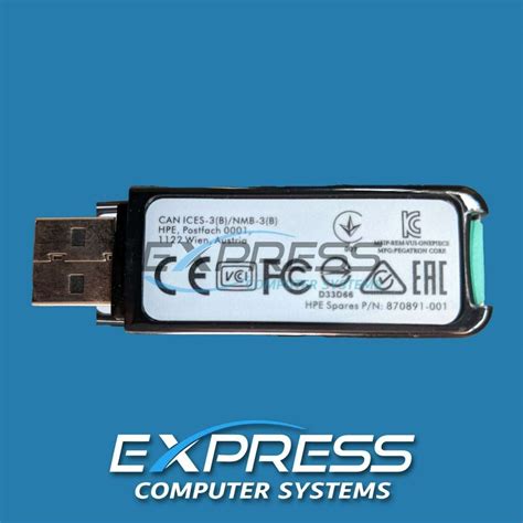 P21868 B21 Hpe Dual 32gb Microsd Raid 1 Usb Boot Drive Ecs