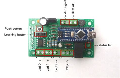 Locoduino Un Décodeur Daccessoire Dcc Versatile Basé Sur Arduino